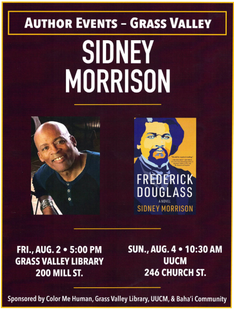 Author Sidney Morrison at Grass Valley Royce Library – UUCM