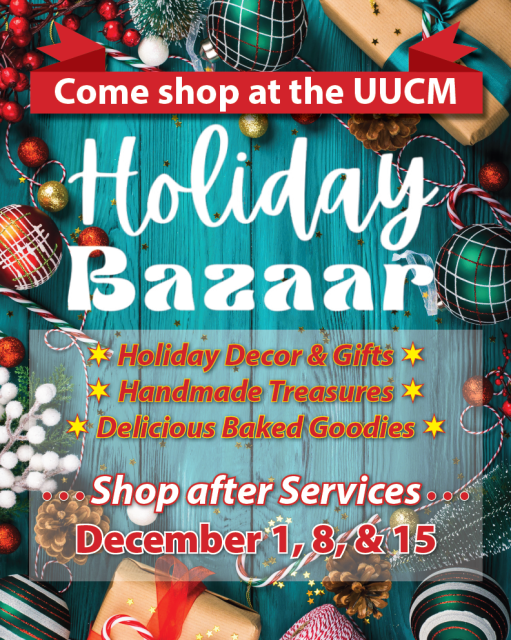 Annual Holiday Bazaar – UUCM